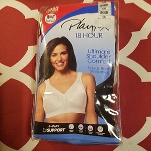 Playtex | Intimates & Sleepwear | Playtex 8 Hour Black Wire Free Bra ...